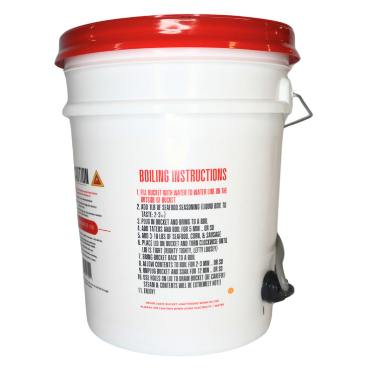 Swamp Bucket Seafood Boiler SWAMP BUCKET