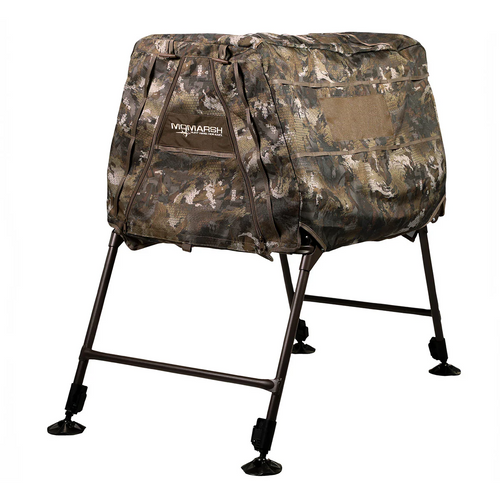 InvisiLab Optifade Timber Hunting Dog Blind by MoMarsh