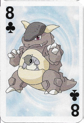 Pokemon Mini Playing Card Kangaskhan