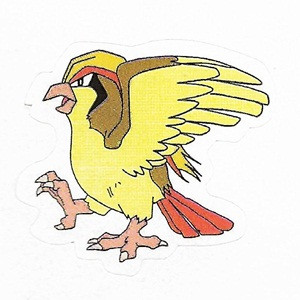 Pokemon small sticker Pidgeot