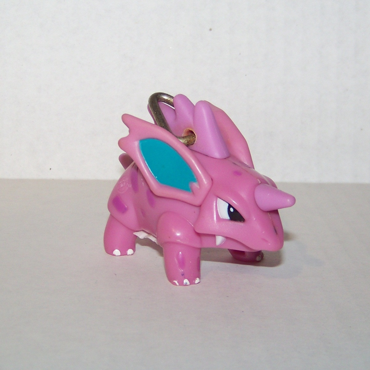 Pokemon Nidorino Burger King meal toy Keychain