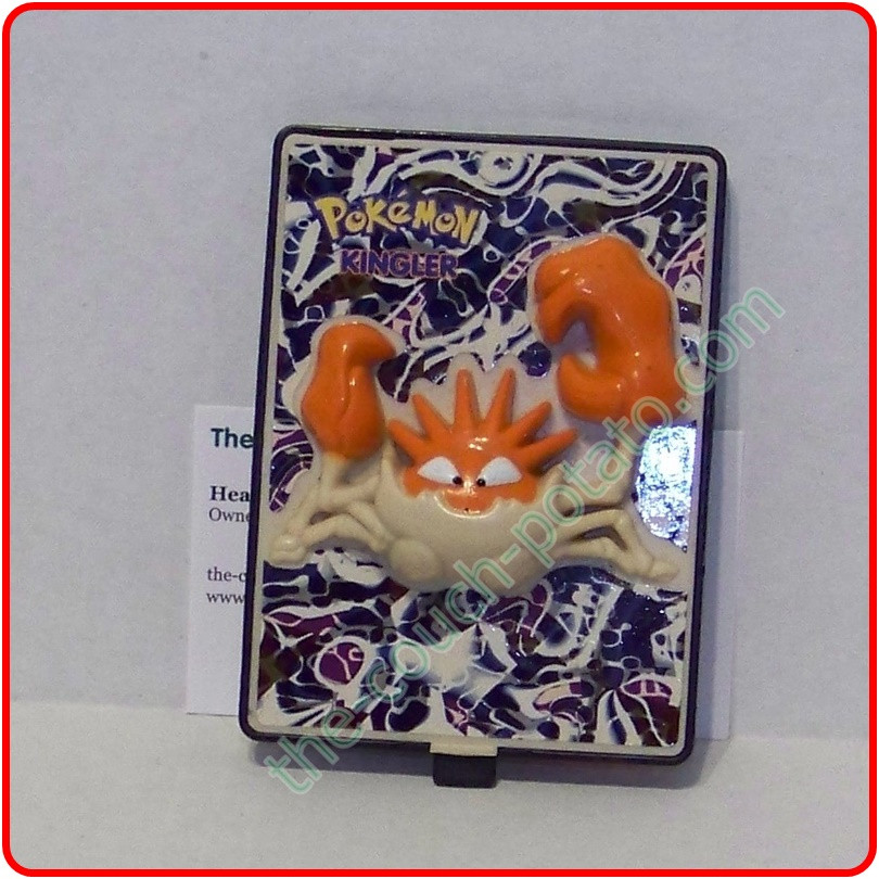 Pokemon Kingler Burger King meal toy