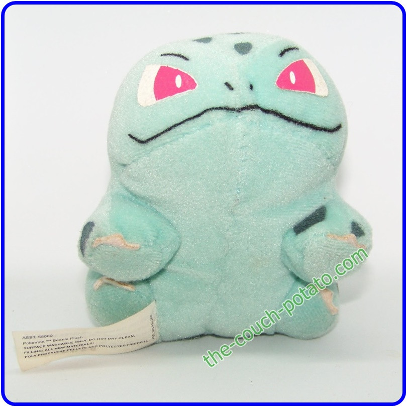 Pokemon Beanie Plush Bulbasaur Hasbro 1999
