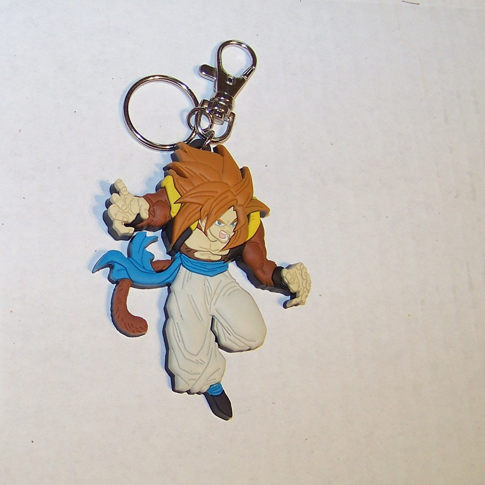 Dragonball Z GT Super Saiyan 4 Gogeta PVC Great Eastern keychain