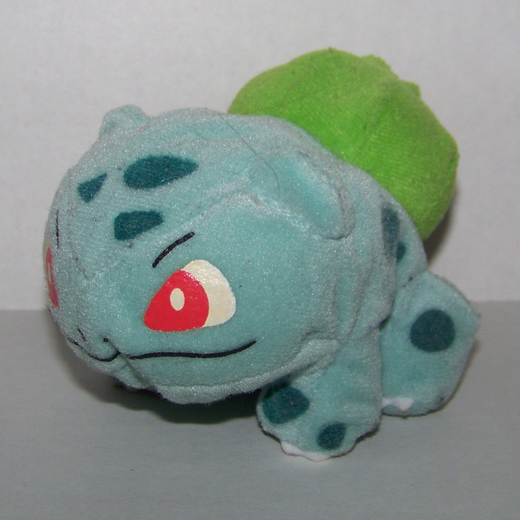 Pokemon Beanie Treat Keeper Plush Bulbasaur Hasbro 1999 | the-couch ...