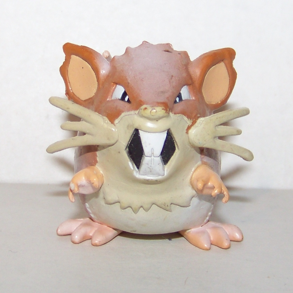 Pokemon Raticate Tomy Figure