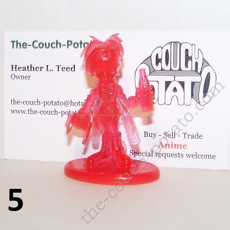 Final Fantasy X Rikku Chibi Crystal figure toy Coca-Cola