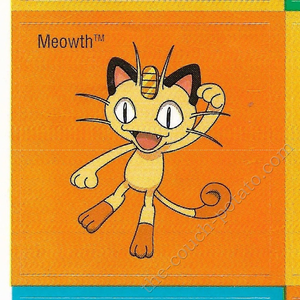 Pokemon Meowth Card