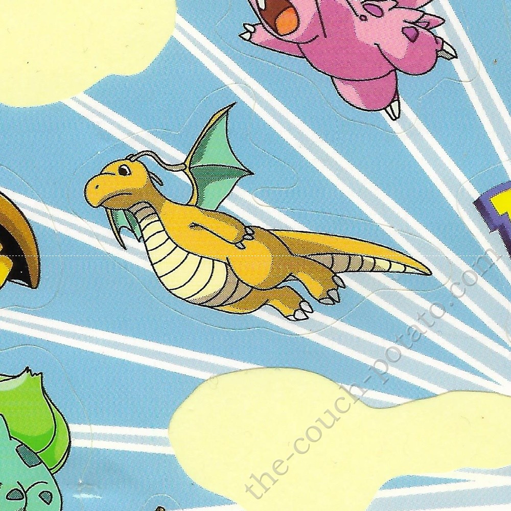 Pokemon sticker Dragonite