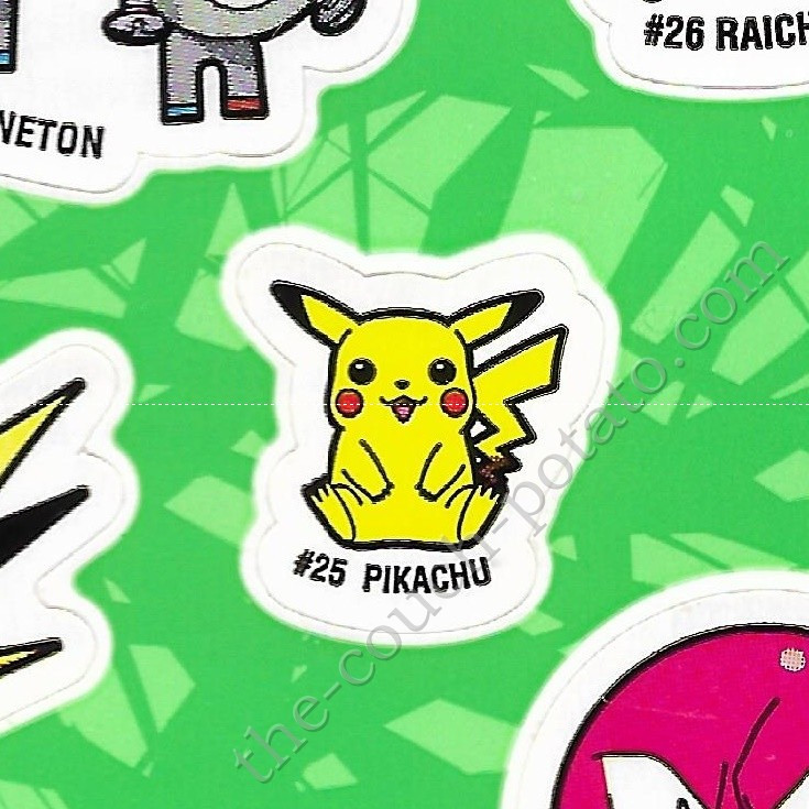Pokemon sticker Pikachu
