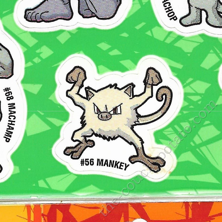 Pokemon sticker Mankey