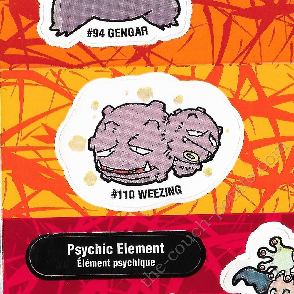 Pokemon sticker Weezing