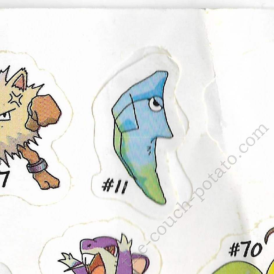 Pokemon Sticker Metapod