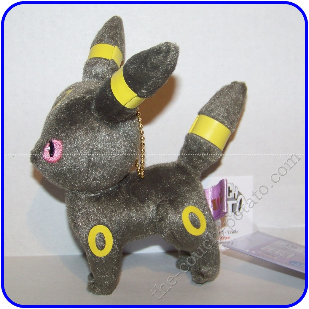 Pokemon Eeveelution Plush Keychain Umbreon I Love Eevee