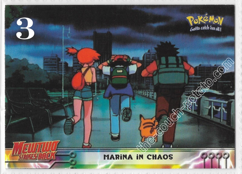 Pokemon Trading Card Topps 1999 Mewtwo Strikes Back