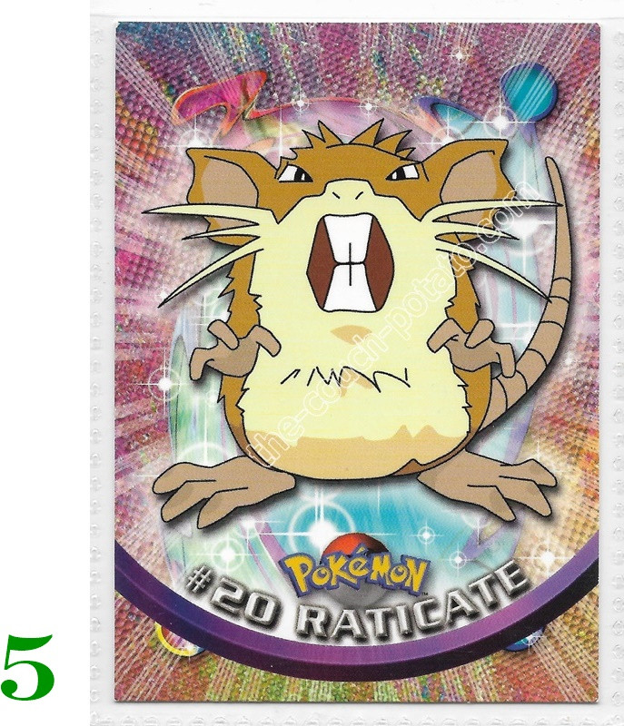 Pokemon Official Trading Cards Topps 16 thru 30