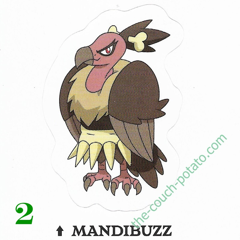 Pokemon Alola Stickers Magearna Mandibuzz Mankey Mareanie Masquerain ...