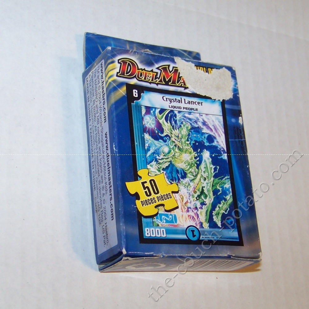 Duel Masters Crystal Lancer 50 piece puzzle Hasbro