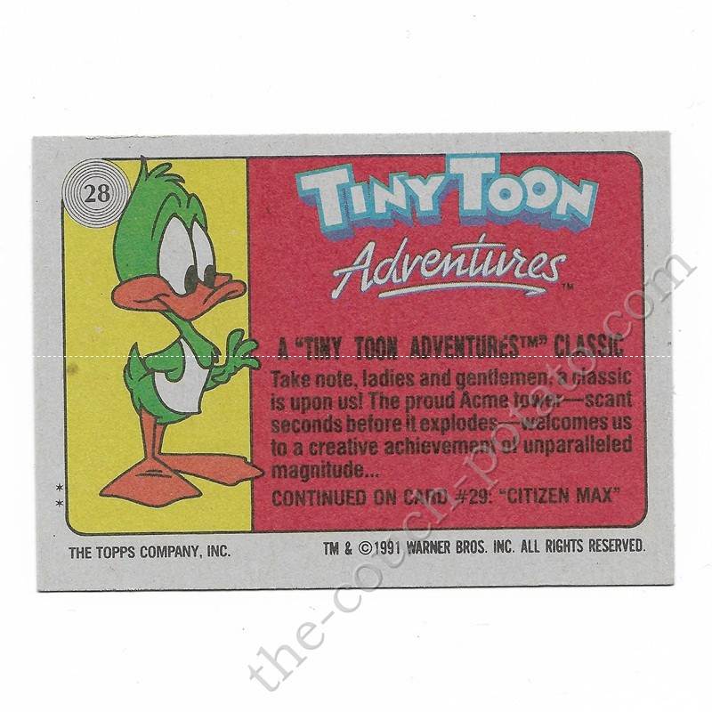Tiny Toon Adventures Trading Cards
