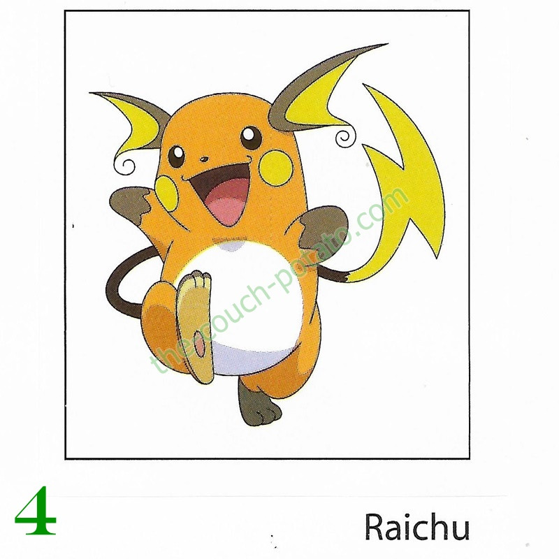 Pokemon Diamond Pearl Stickers Onix Pichu Pikachu Raichu Steelix ...