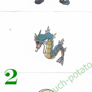 Pokemon Gold Silver Stickers | the-couch-potato