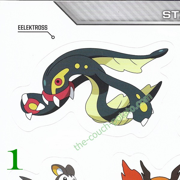 Pokemon Unova Stickers | the-couch-potato