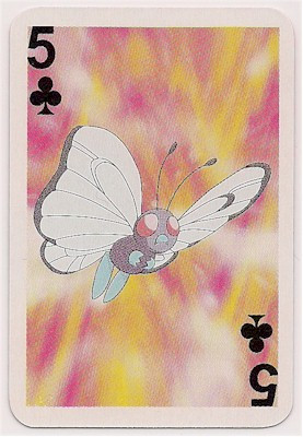Pokemon Mini Playing Card Butterfree