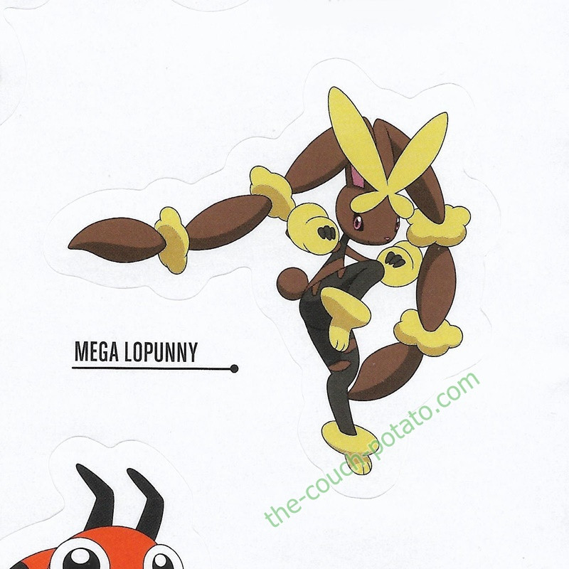 Pokemon Kanto to Kalos Stickers | the-couch-potato.com