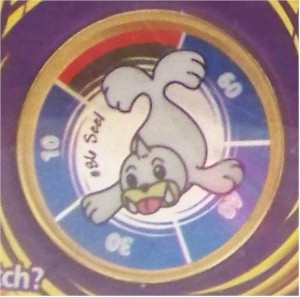 Pokemon Battle Coin Game Seel Hasbro 1999