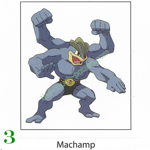 Pokemon Diamond Pearl Stickers Machop Machoke Machamp Meditite Wingull ...