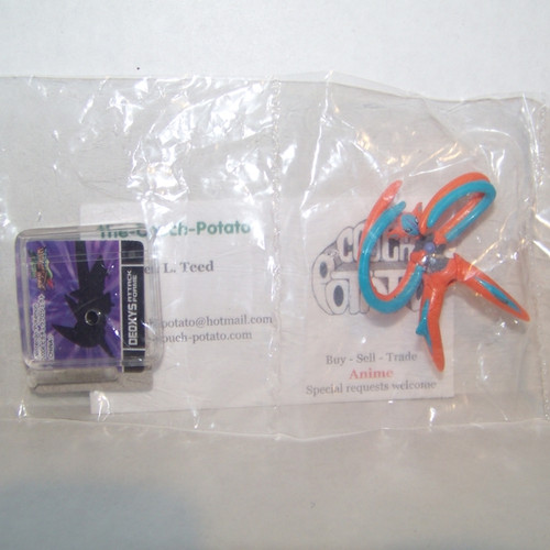 Pokemon Deoxys Speed form Pokedex figure Bandai