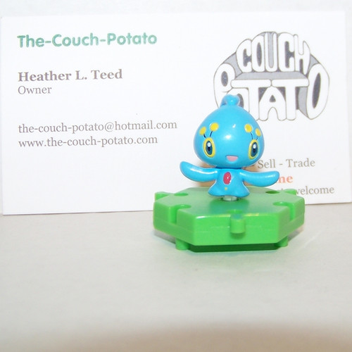Pokemon Manaphy Encyclopedia Mini Figure Bandai Chou Get