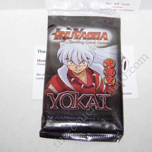 Inuyasha Yokai Trading Card Booster Pack Game Cards