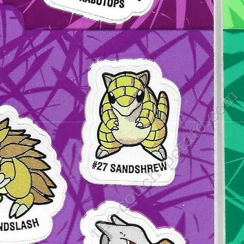 Pokemon sticker Sandshrew