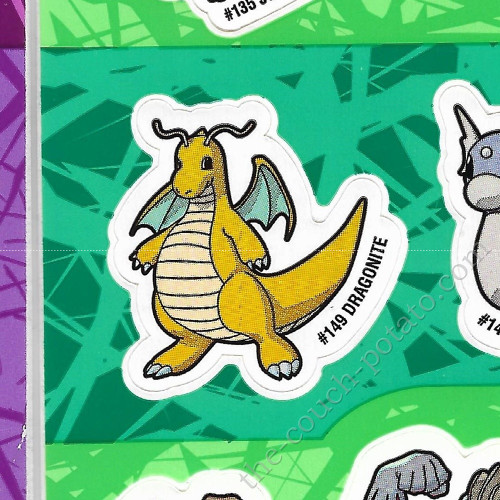 Pokemon sticker Dragonite