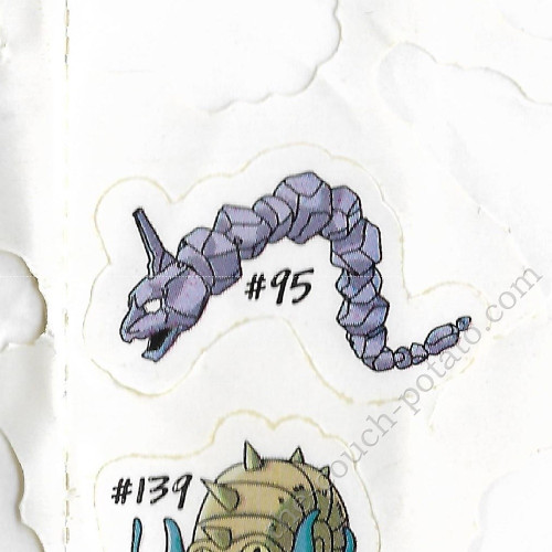 Pokemon Sticker Onix