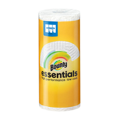 Bounty Regular Roll - Essentials White Select-a-Size - Charmin Family ...