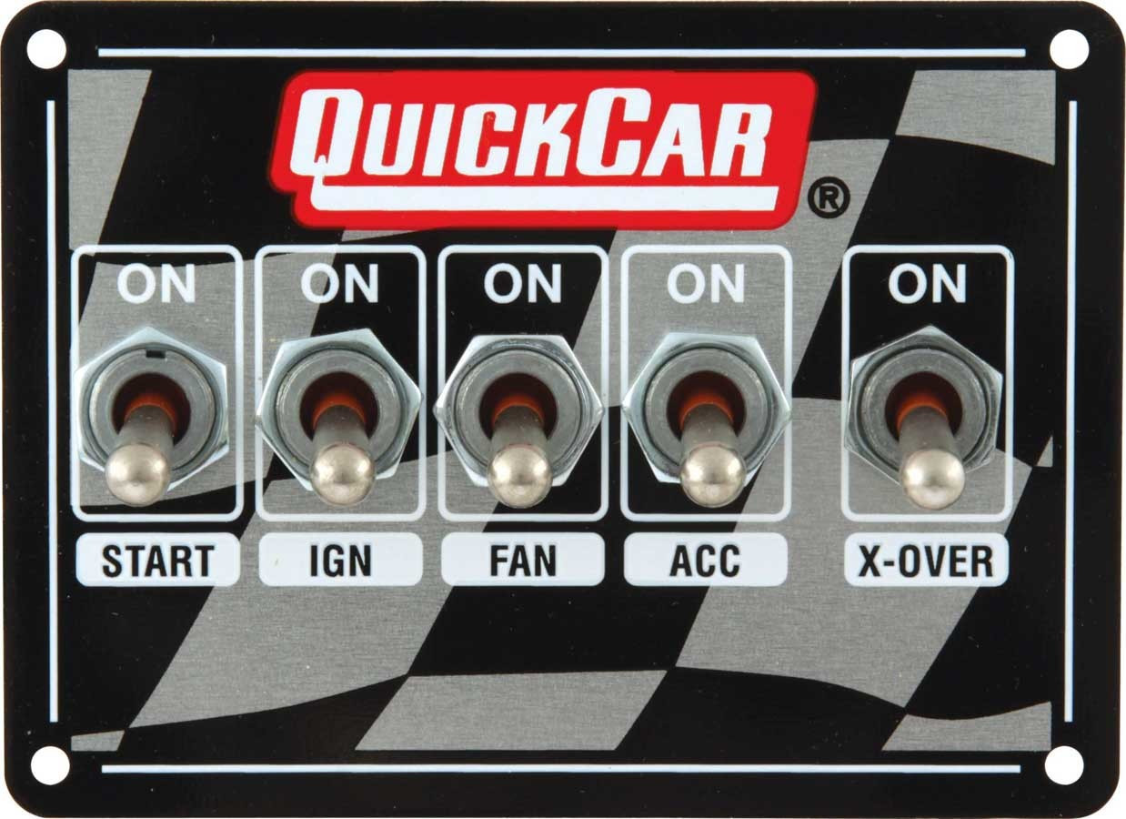 50-1711 Ignition Panel Dual Box 4-1/8 x 3 | Quickcar Racing