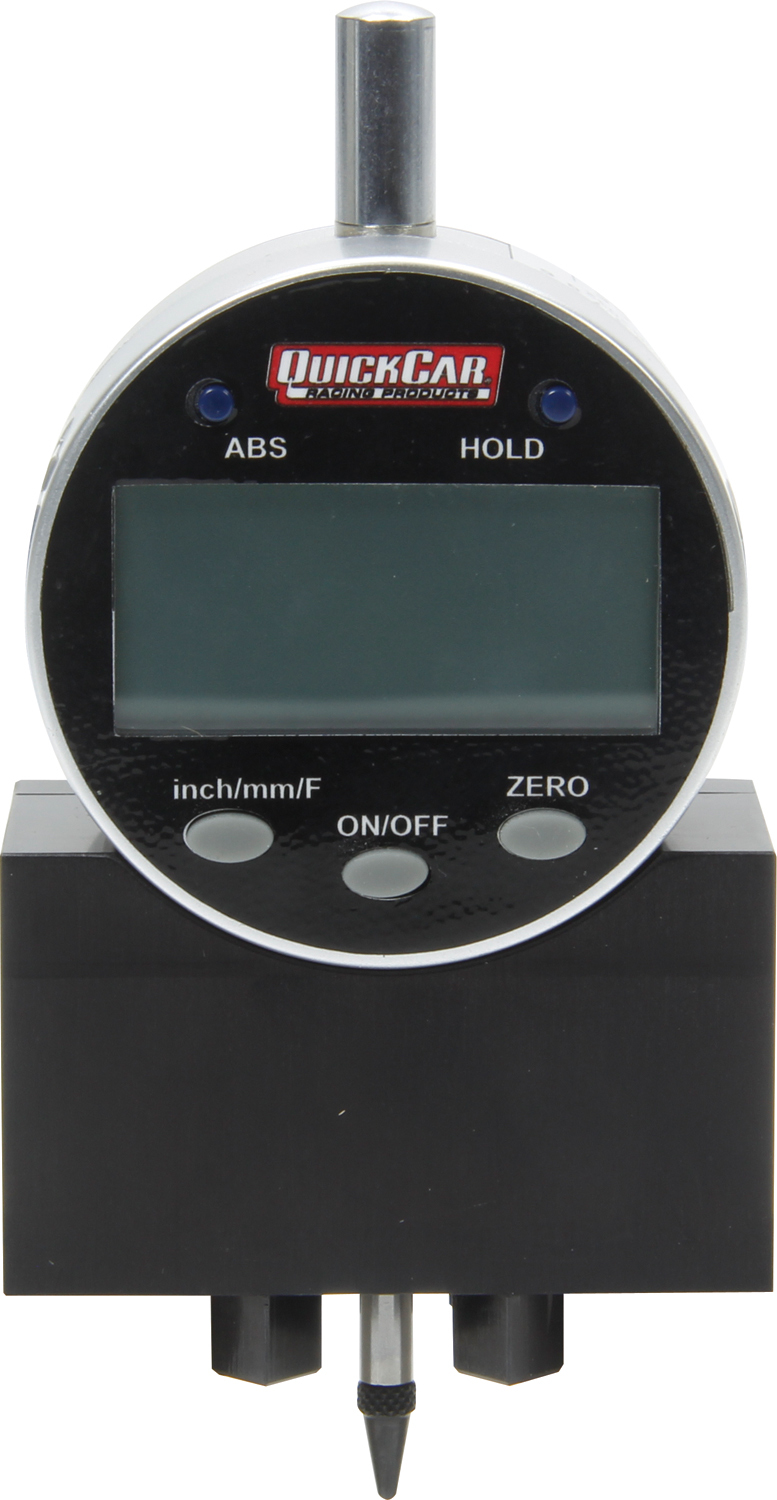 Tread Depth Gauge Digital w/ Billet Base | Quickcar Racing