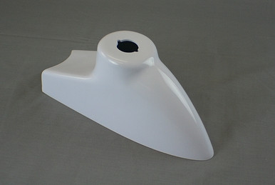 60-27-80A, Piper vertical fin cap for strobe light or 2 1/4" flaser ...