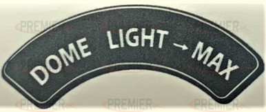 50091, Piper PA-28, PA-44, DOME LIGHT DECAL