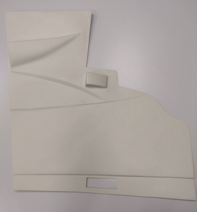 P0519081-11-MP LH Fwd Kick Panel without Map Pocket Recess