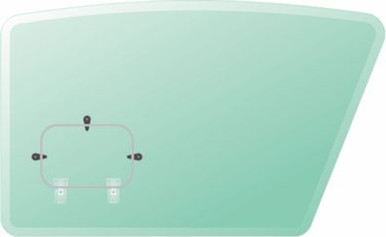 Pilot Window Assembly - Milled Edge - 2616