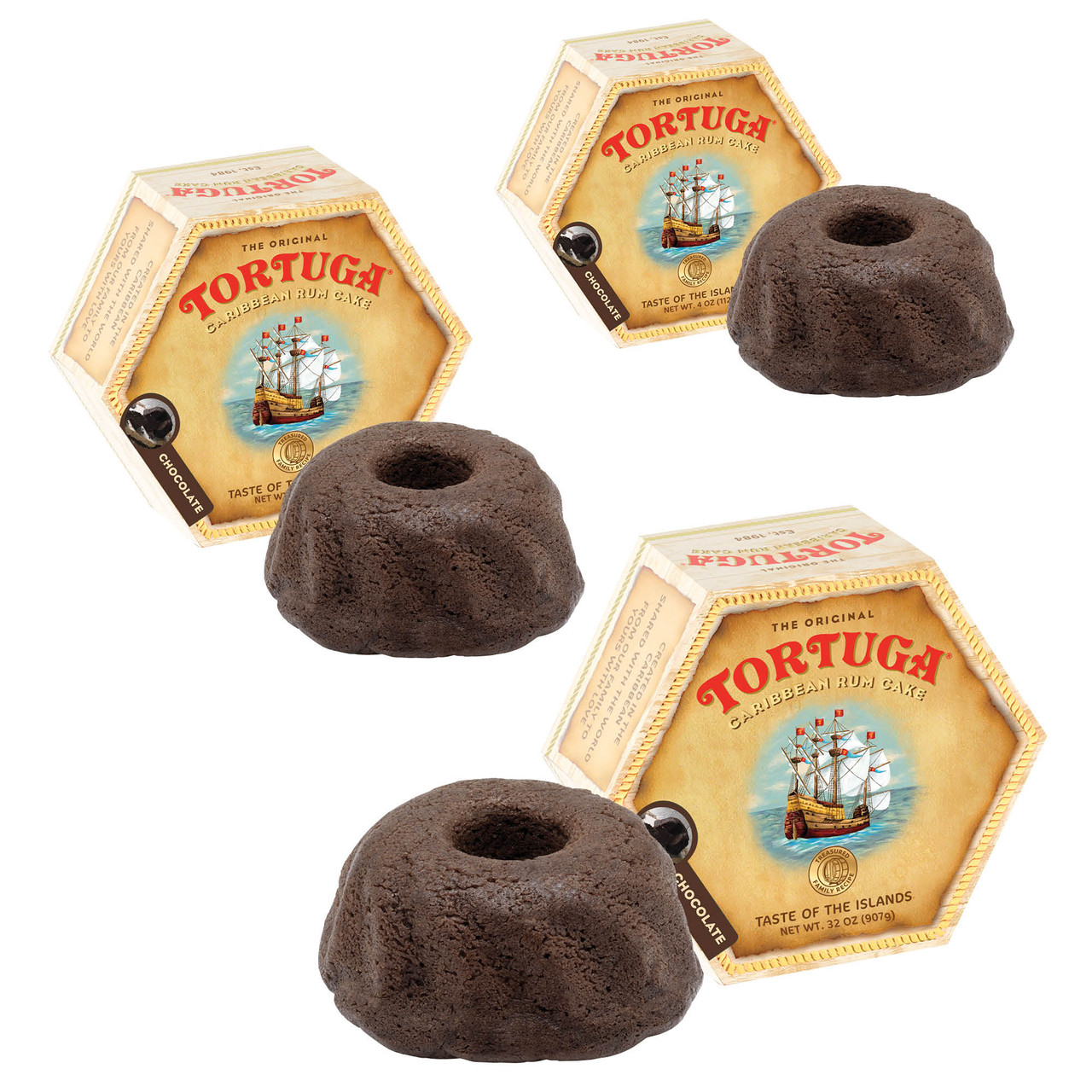 Tortuga Chocolate Cake Tower