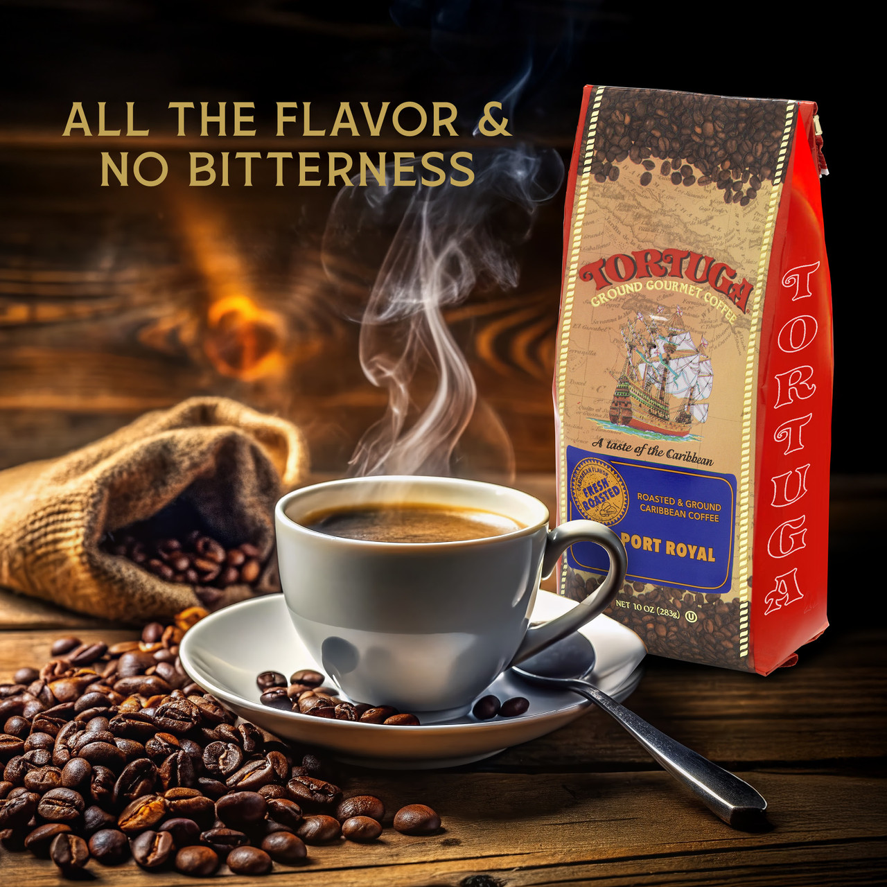 Tortuga Port Royal Blue Mountain Coffee (12 Bags)