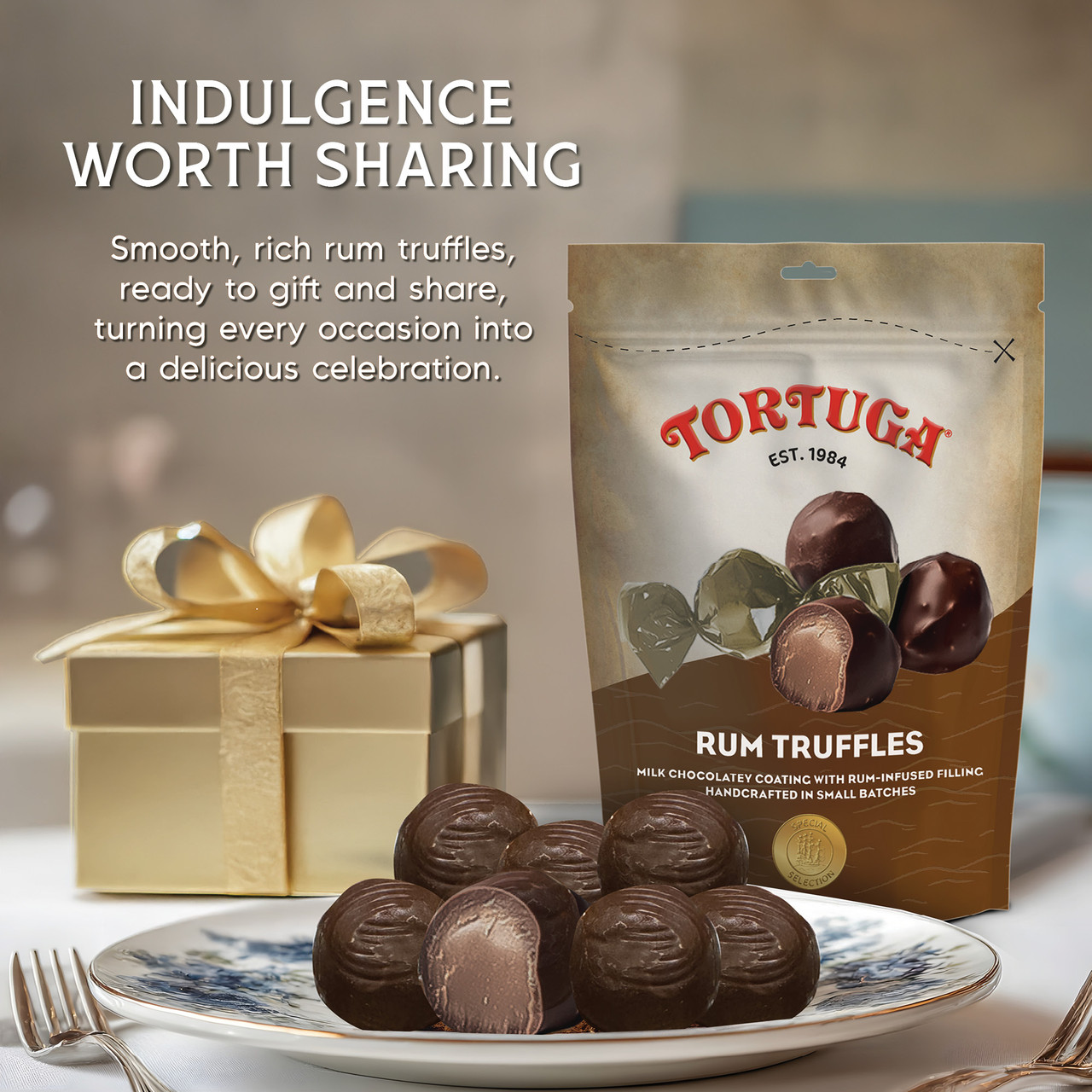 Case - Tortuga Rum Truffles (12 bags)