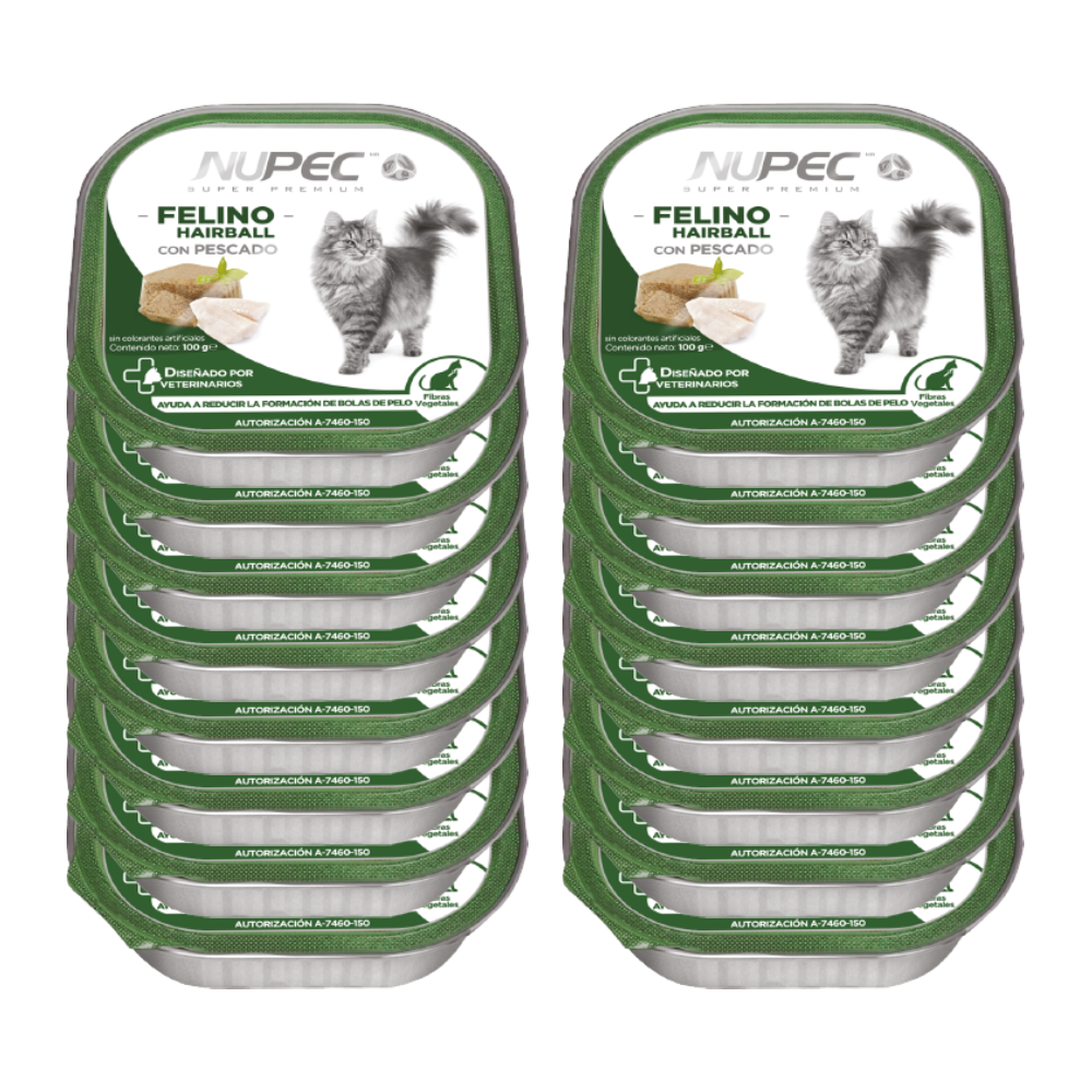 Nupec Alimento Húmedo Felino Hairball Pack 16