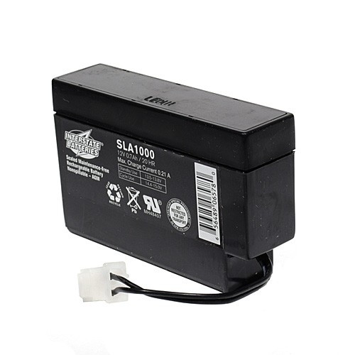 SLA1000 12V 700MAH SLA W/PLUG - Millennium Specialty Lighting