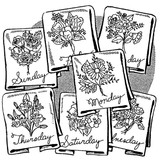 Aunt Martha's #9901 State Flowers - Colonial Patterns, Inc.
