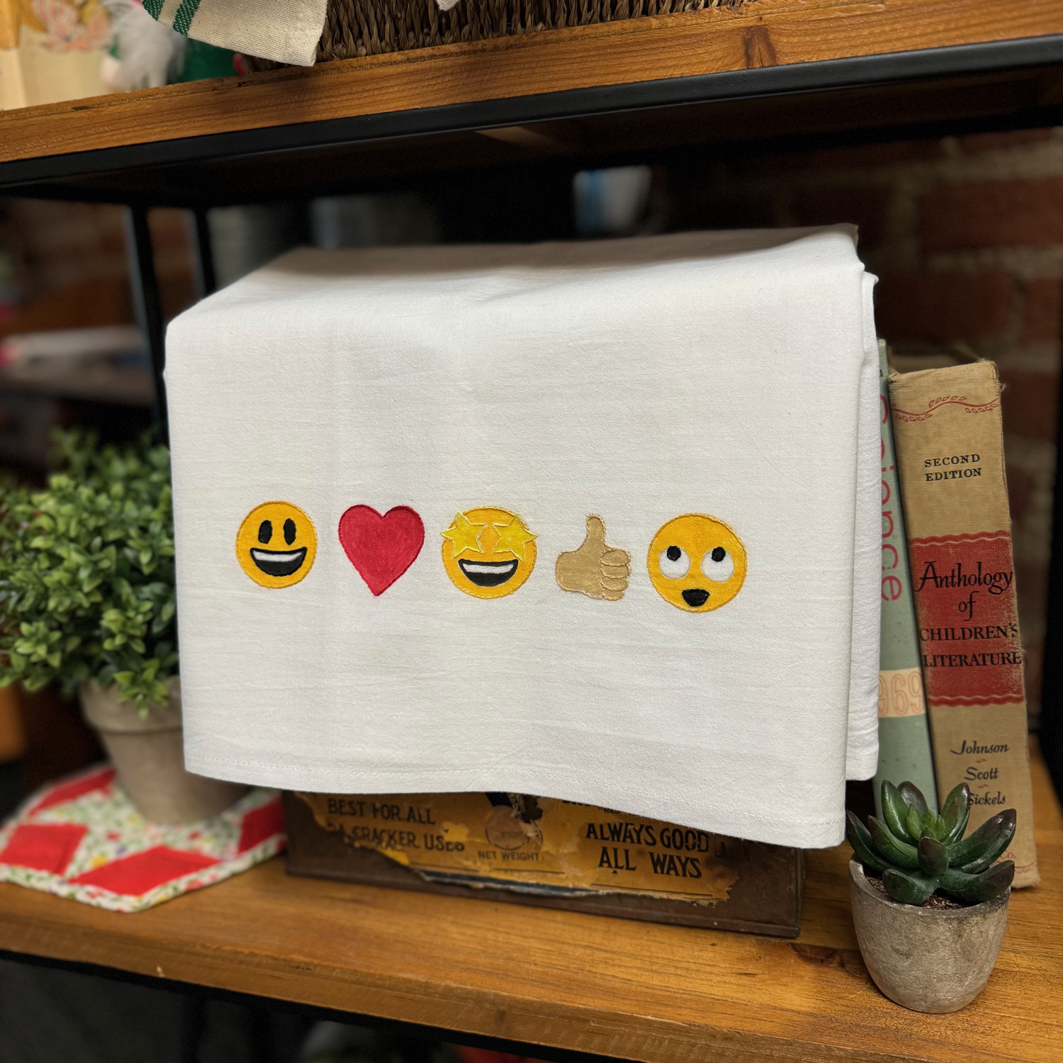 Aunt Martha's® Hand Embroidery Iron-on Transfer Pattern - "Emoji" Designs